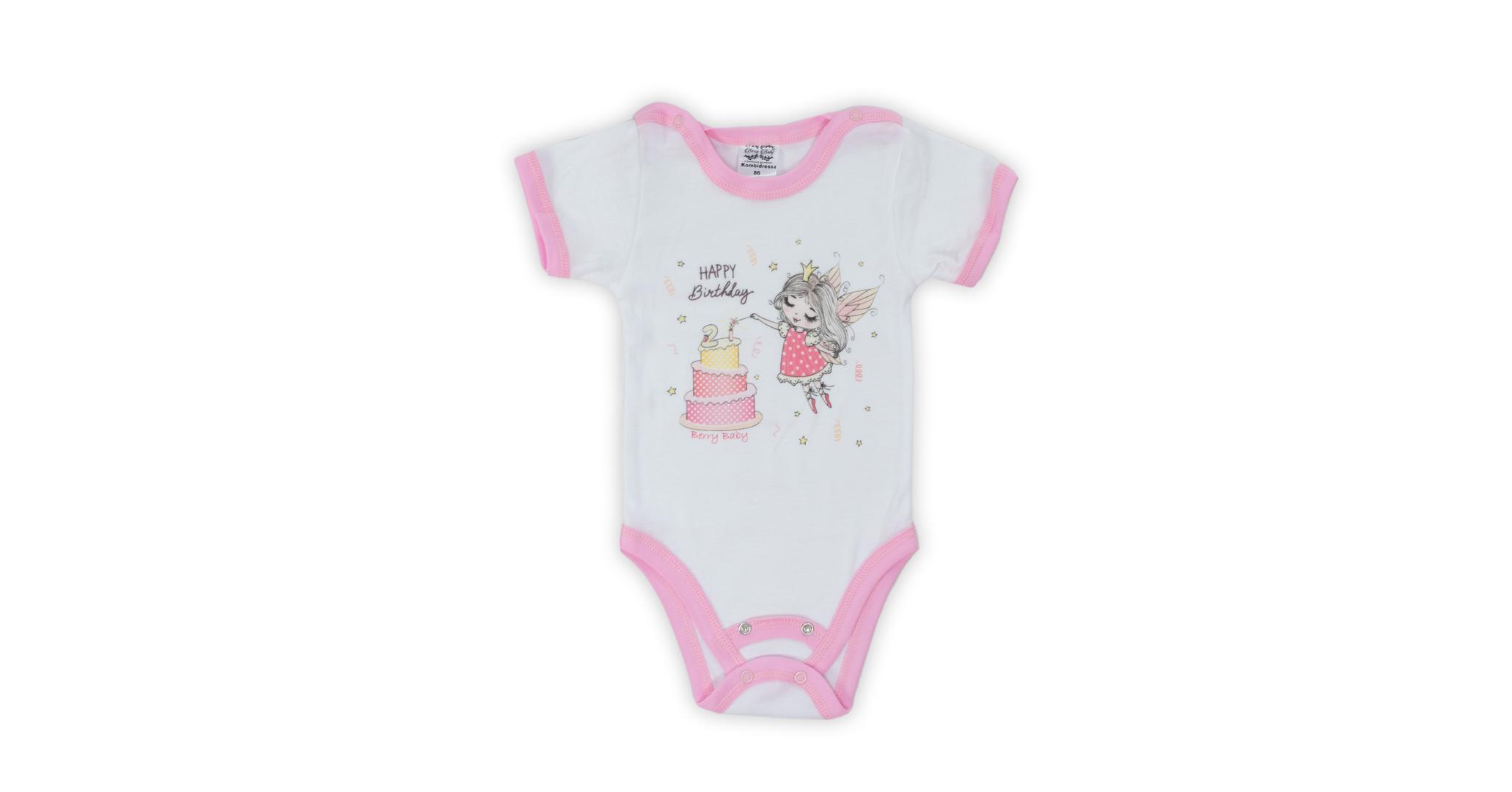 Szülinapos kislány body 1 éves 80-as a Berry Baby-től